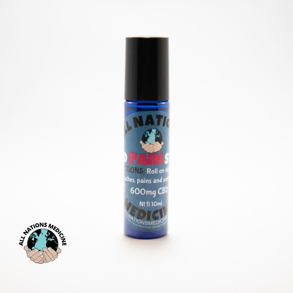 All Nations CBD Pain Stick - Soothing Roll-On Relief for Aches & Pains
